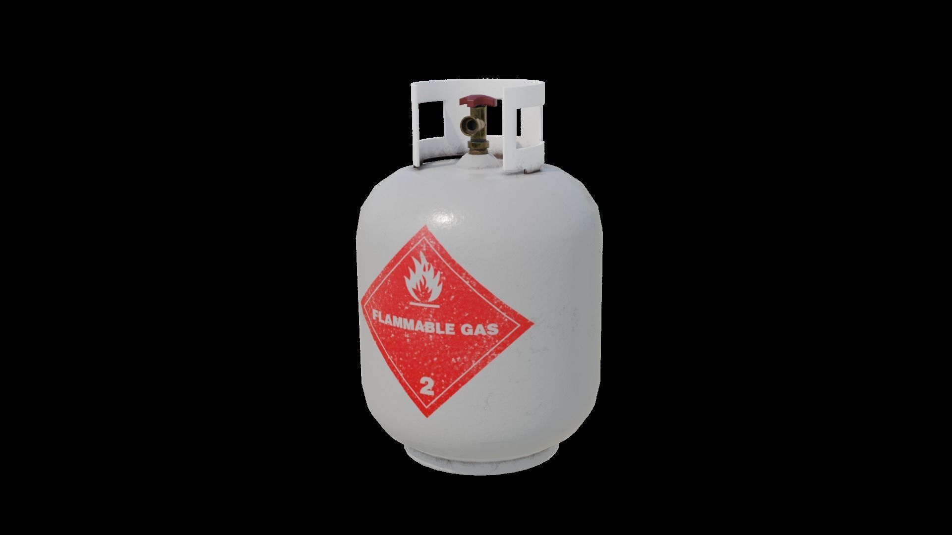 3D model 3D PBR Propane Tank VR / AR / low-poly | CGTrader