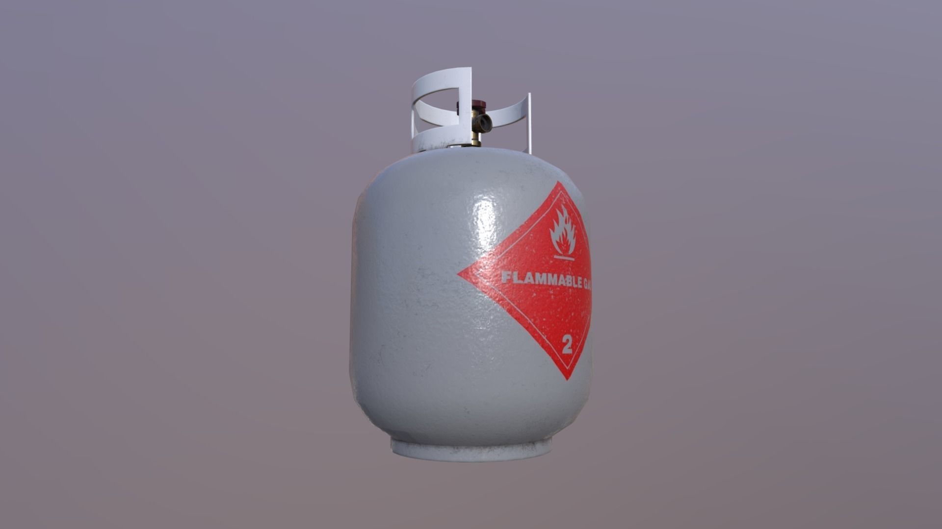 3D model 3D PBR Propane Tank VR / AR / low-poly | CGTrader