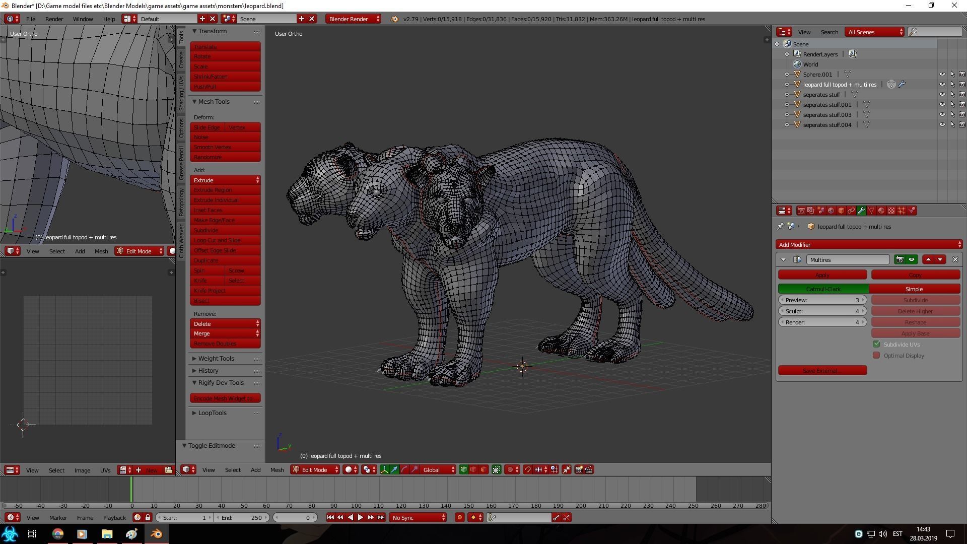 infected monsters 3D model | CGTrader