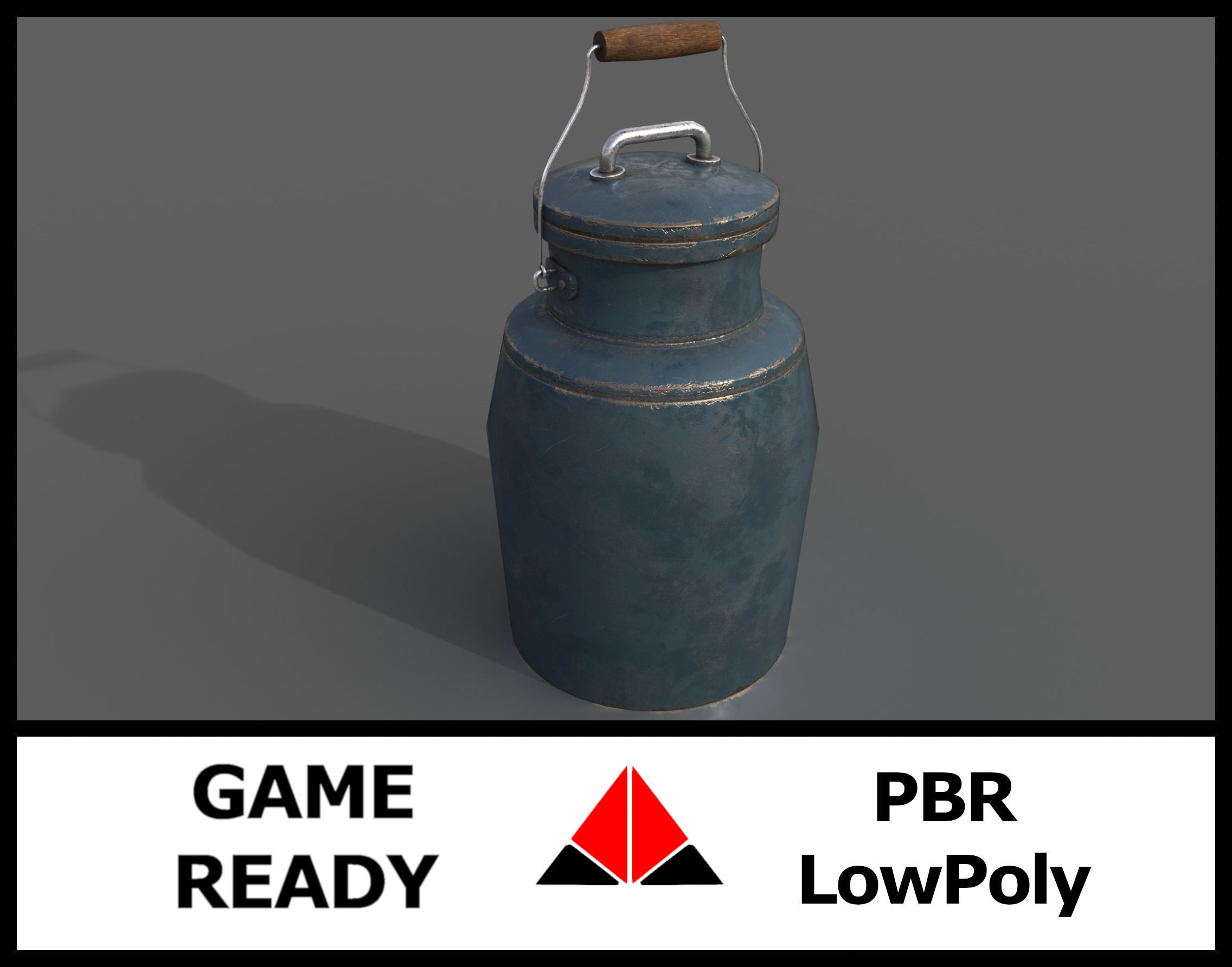 3D model Milk jug collection VR / AR / low-poly | CGTrader