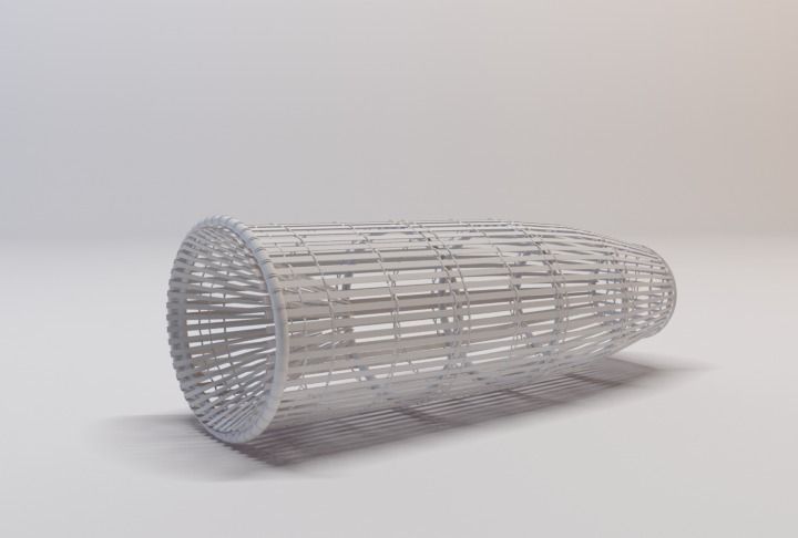 Bubu Sederhana 3D model | CGTrader