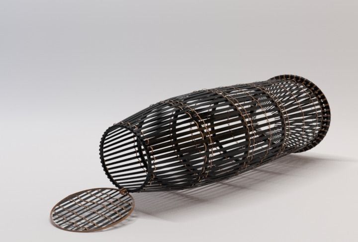 Bubu Sederhana 3D model | CGTrader