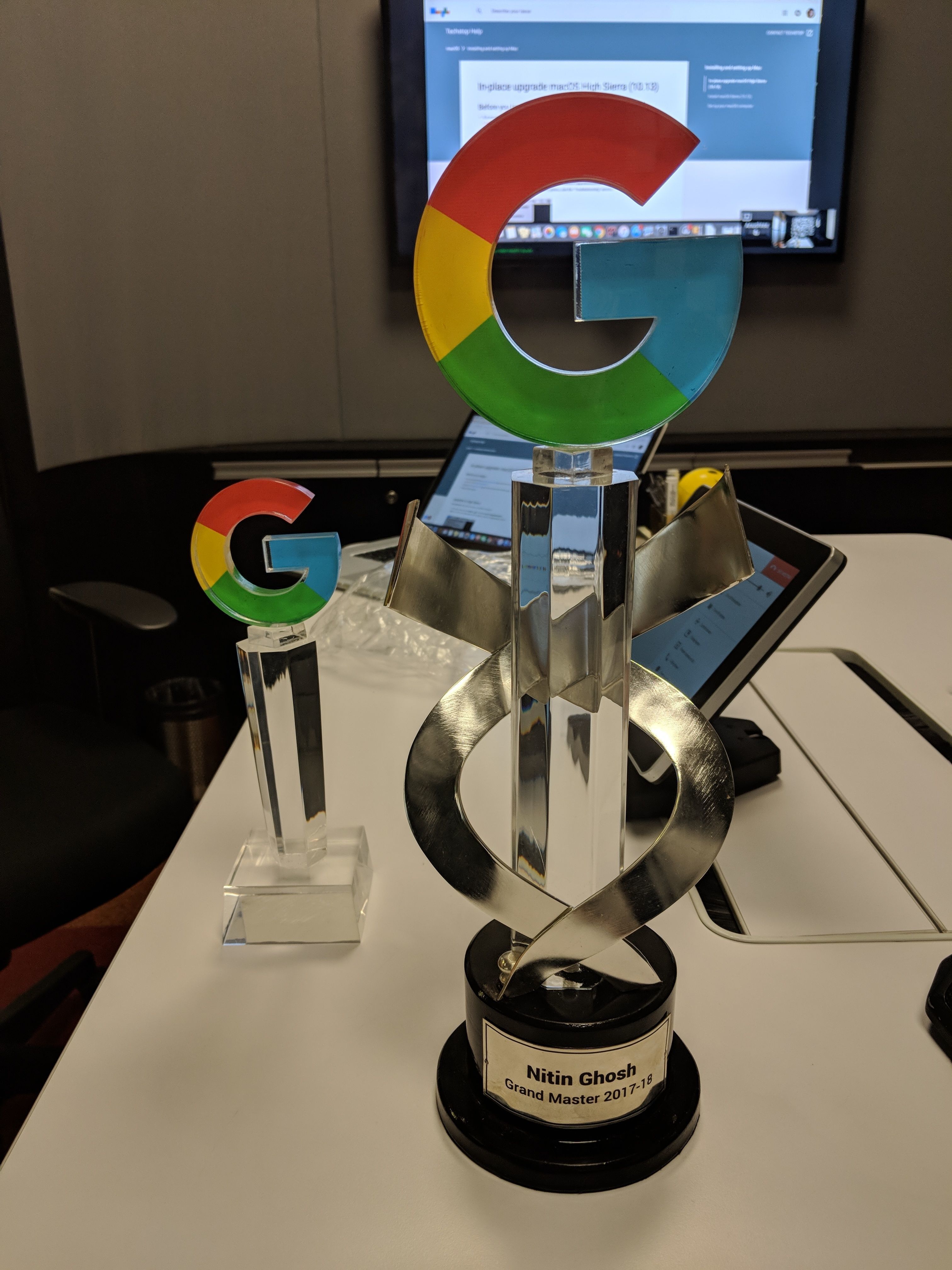 Google trophy Solidworks 3D modeling | CGTrader
