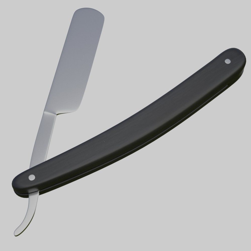 Straight Razor 3D model | CGTrader