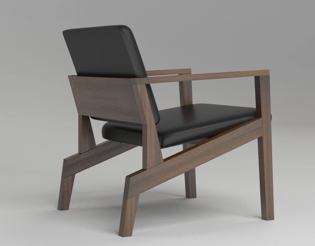 Maxwell Lounge Chair 3D model | CGTrader