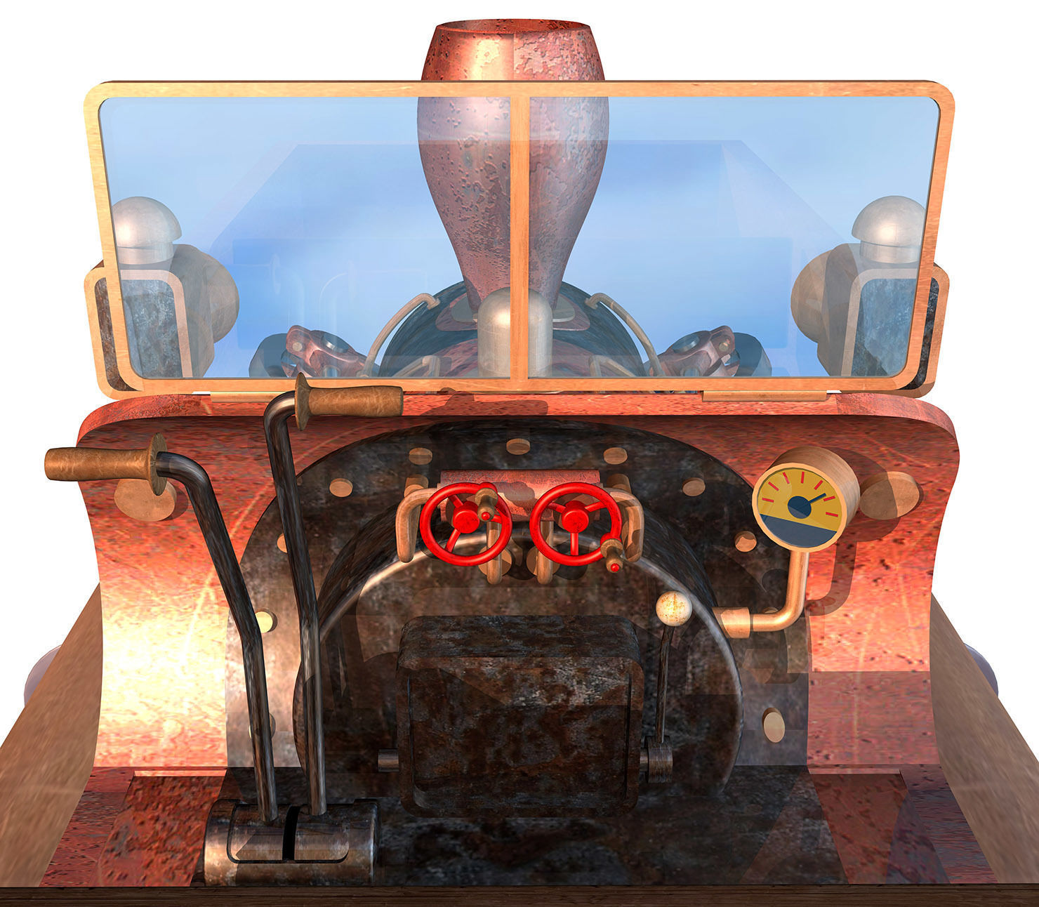 Screw propelled vehicle 3D model | CGTrader