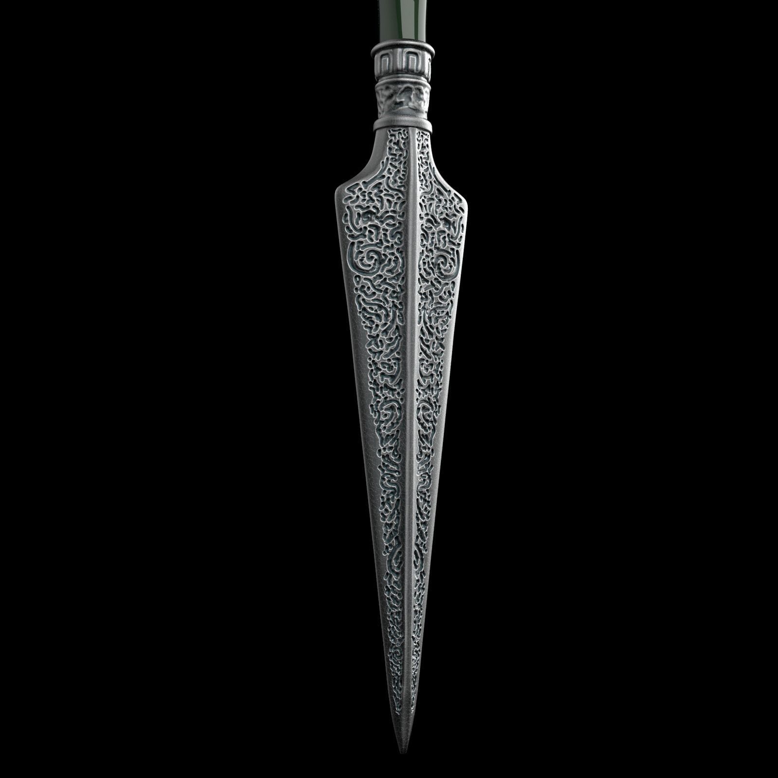 BELLATRIX LESTRANGE DAGGER - HARRY POTTER 3D model 3D printable | CGTrader
