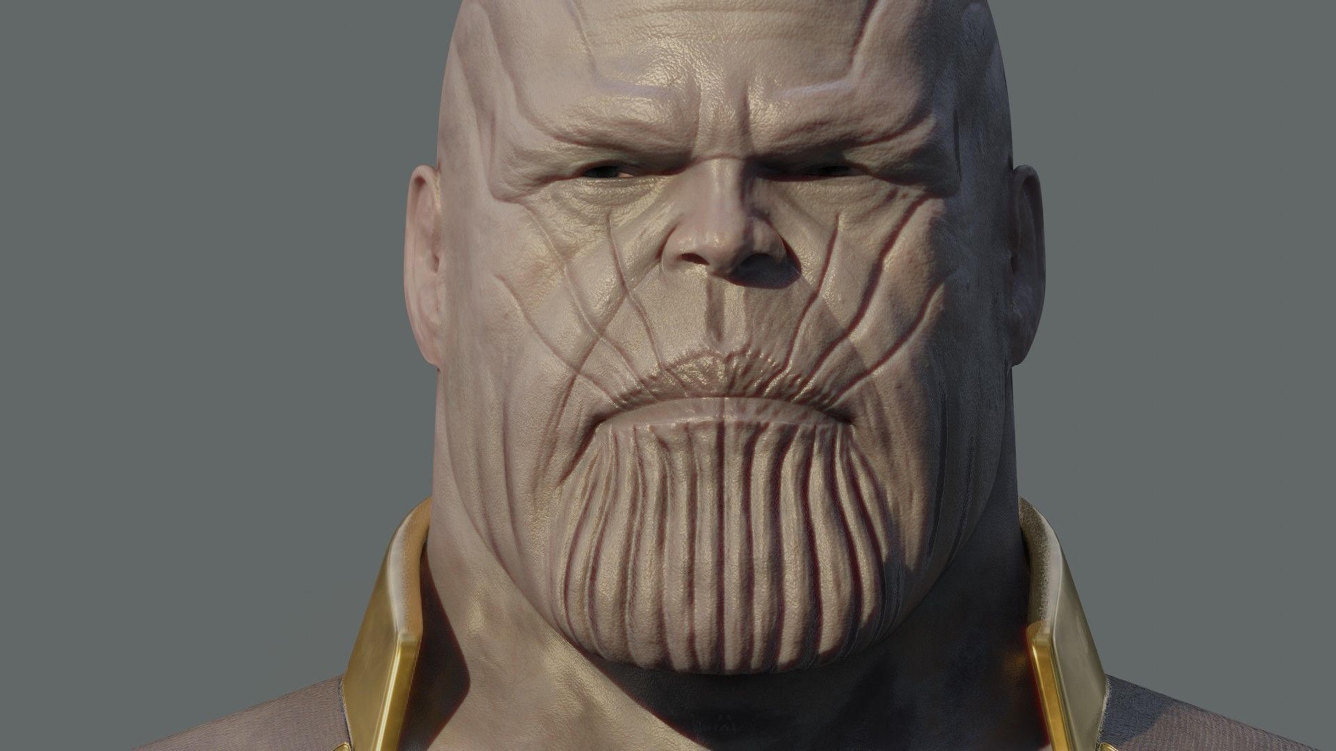 3D model Thanos Rigged VR / AR / low-poly | CGTrader