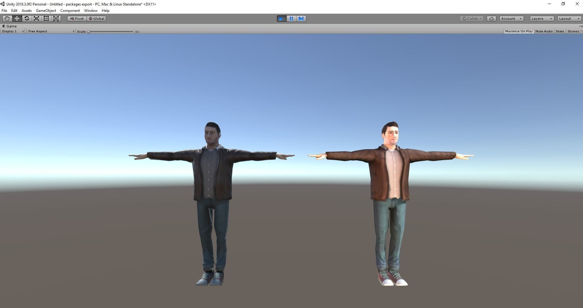 Casual Male free VR / AR / low-poly 3D model animated rigged | CGTrader
