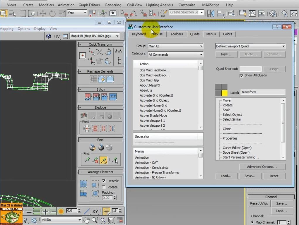 3ds max 2014 Unwrap Mapping vol 35 Italiano MP4 3D model | CGTrader