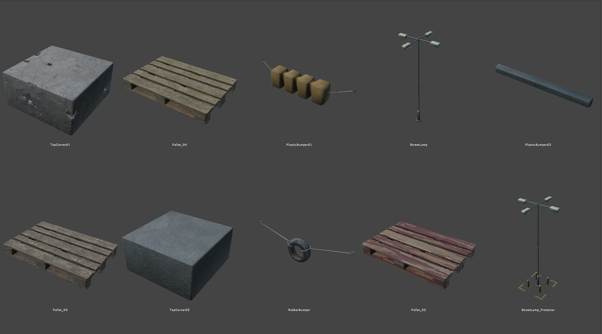 3D model Module Based Harbor Creator VR / AR / low-poly | CGTrader