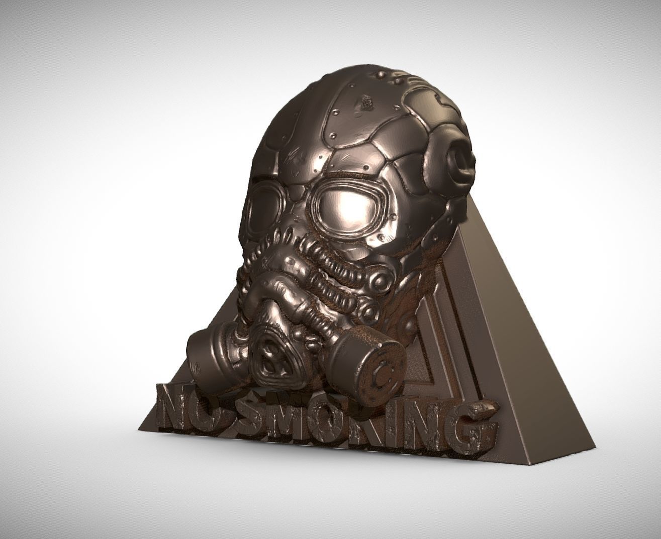 Cyberpunk Mask 3D model 3D printable | CGTrader