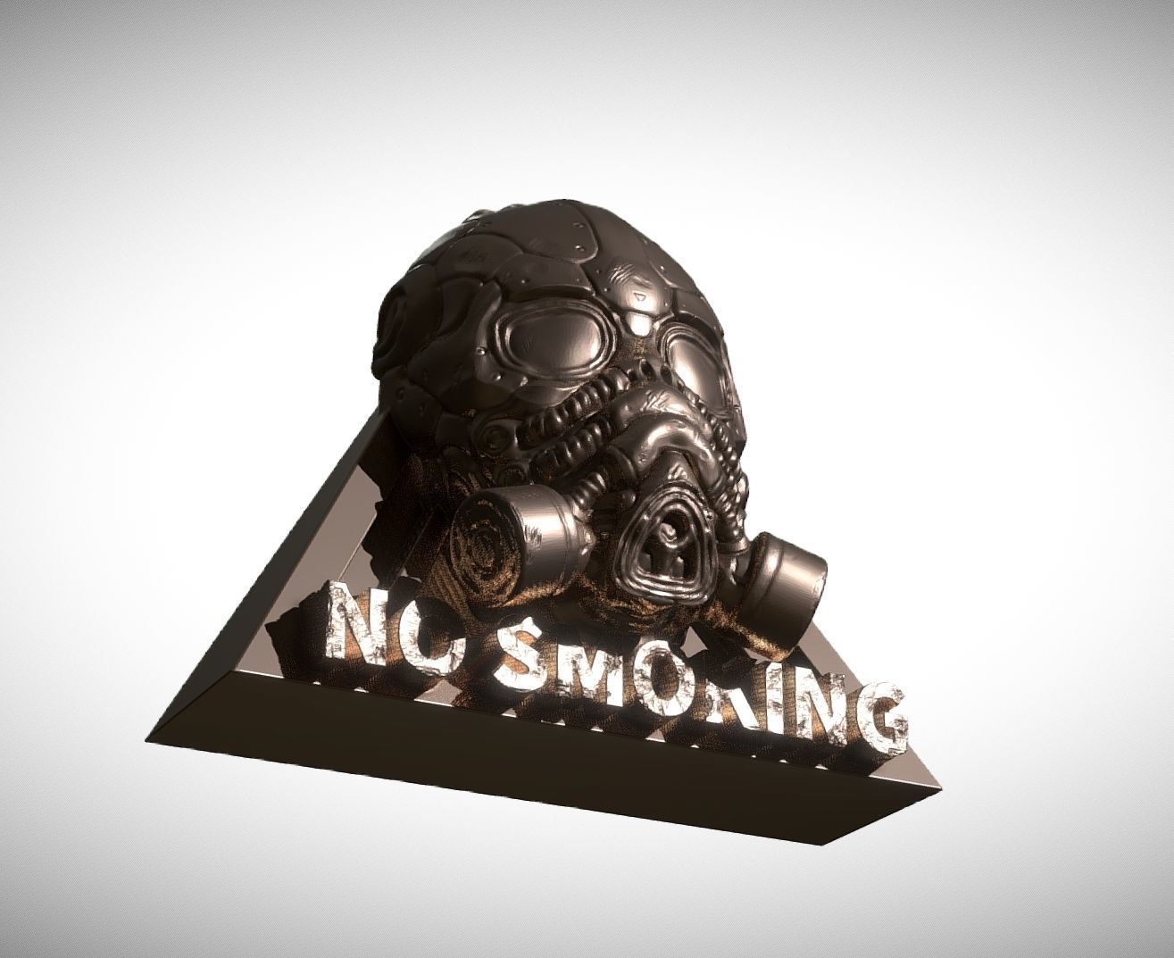 Cyberpunk Mask 3D model 3D printable | CGTrader