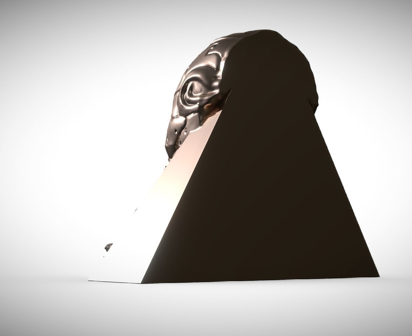 Cyberpunk Mask 3D model 3D printable | CGTrader