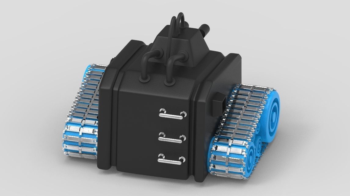 Simple tank free 3D model | CGTrader