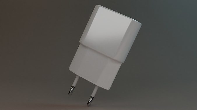 Charging Adapter free 3D model | CGTrader