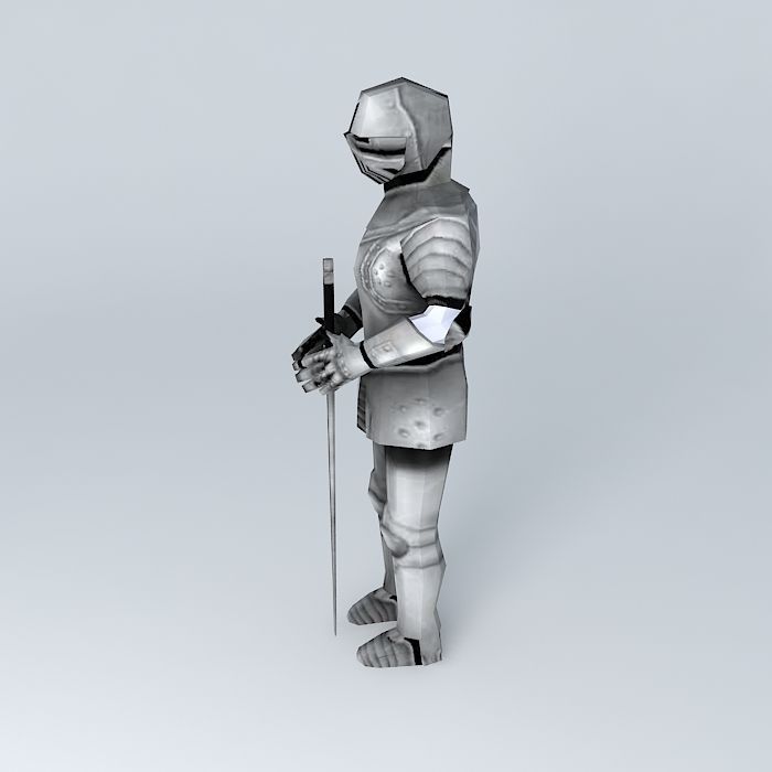 ARMOUR knight in armor free 3D model | CGTrader