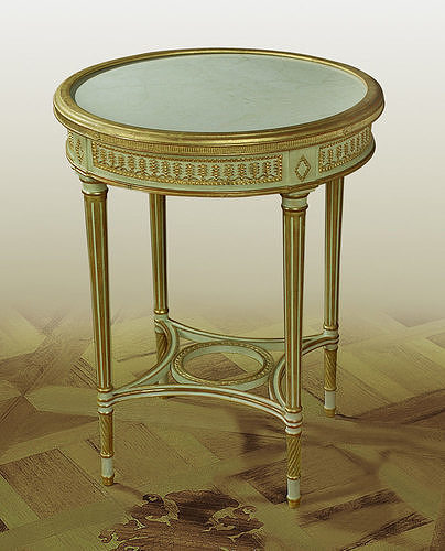 Classic side table 3D model | CGTrader