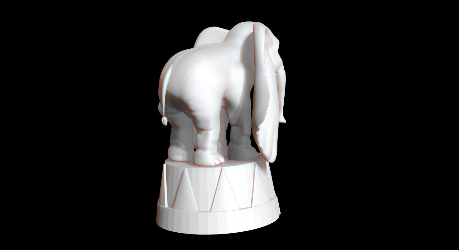 Fanart Baby Elephant - Dumbo 3D model 3D printable | CGTrader