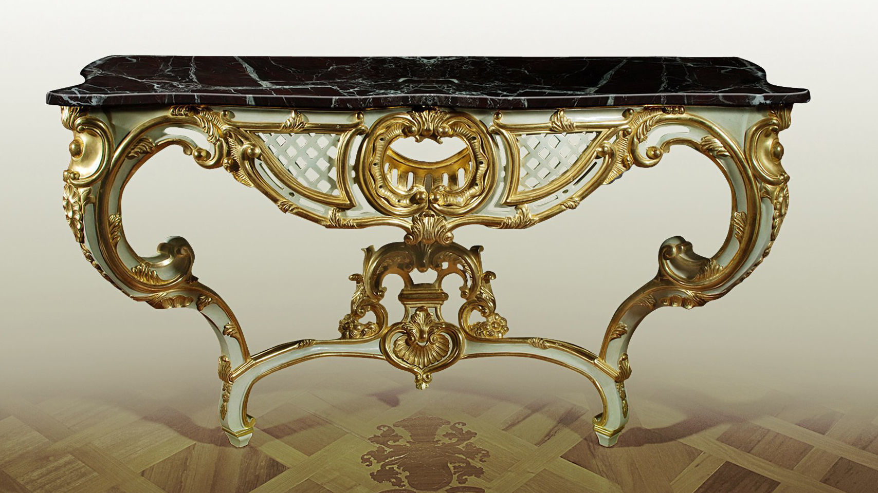 Rococo console 3D model | CGTrader