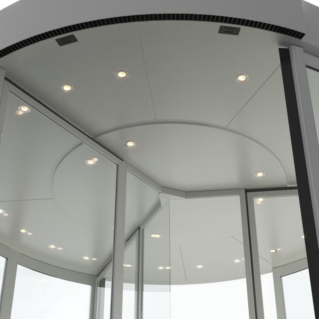 Revolving door Dorma KTC-3 3D model | CGTrader