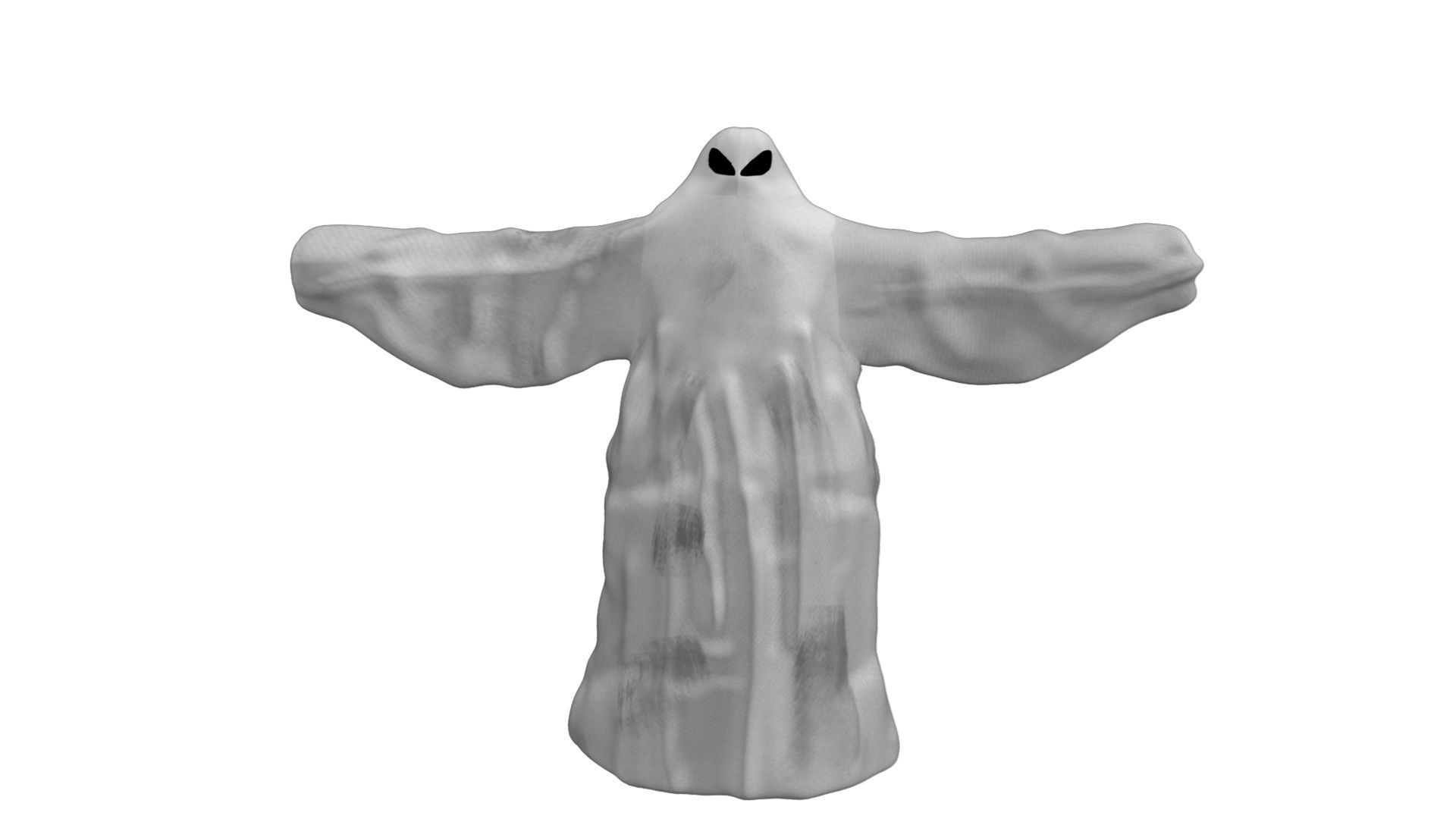 3D model Ghost 3d model Rigged and Animated VR / AR / low-poly rigged ...