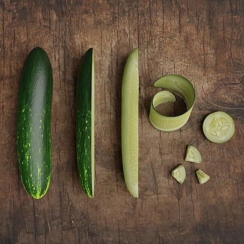 3D model Low Poly photorealistic cucumber VR / AR / low-poly | CGTrader