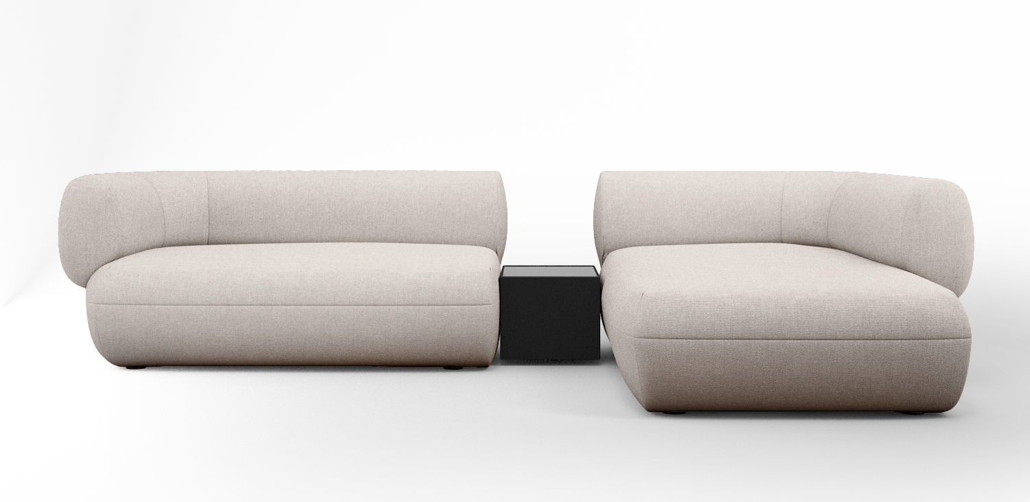 Linteloo Arp sofa and armchair collection 3D model | CGTrader