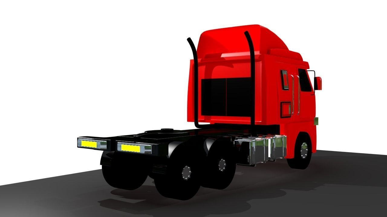 Heavy Truck Low Poly free VR / AR / low-poly 3D model | CGTrader