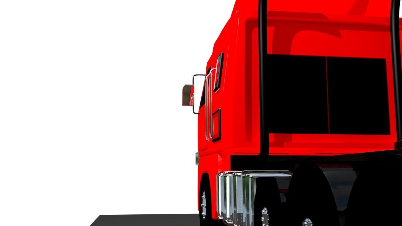 Heavy Truck Low Poly free VR / AR / low-poly 3D model | CGTrader