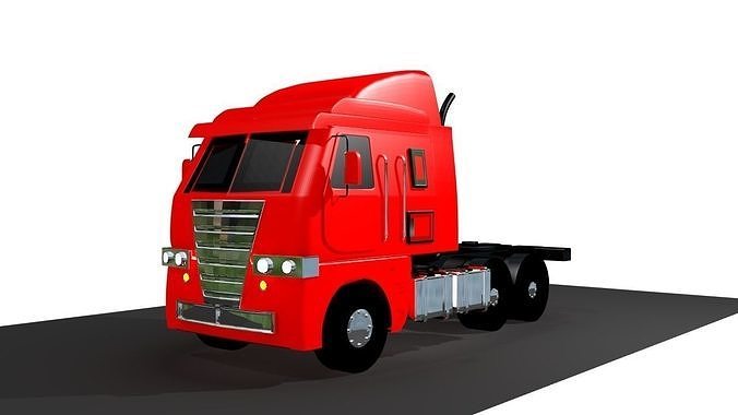 Heavy Truck Low Poly free VR / AR / low-poly 3D model | CGTrader