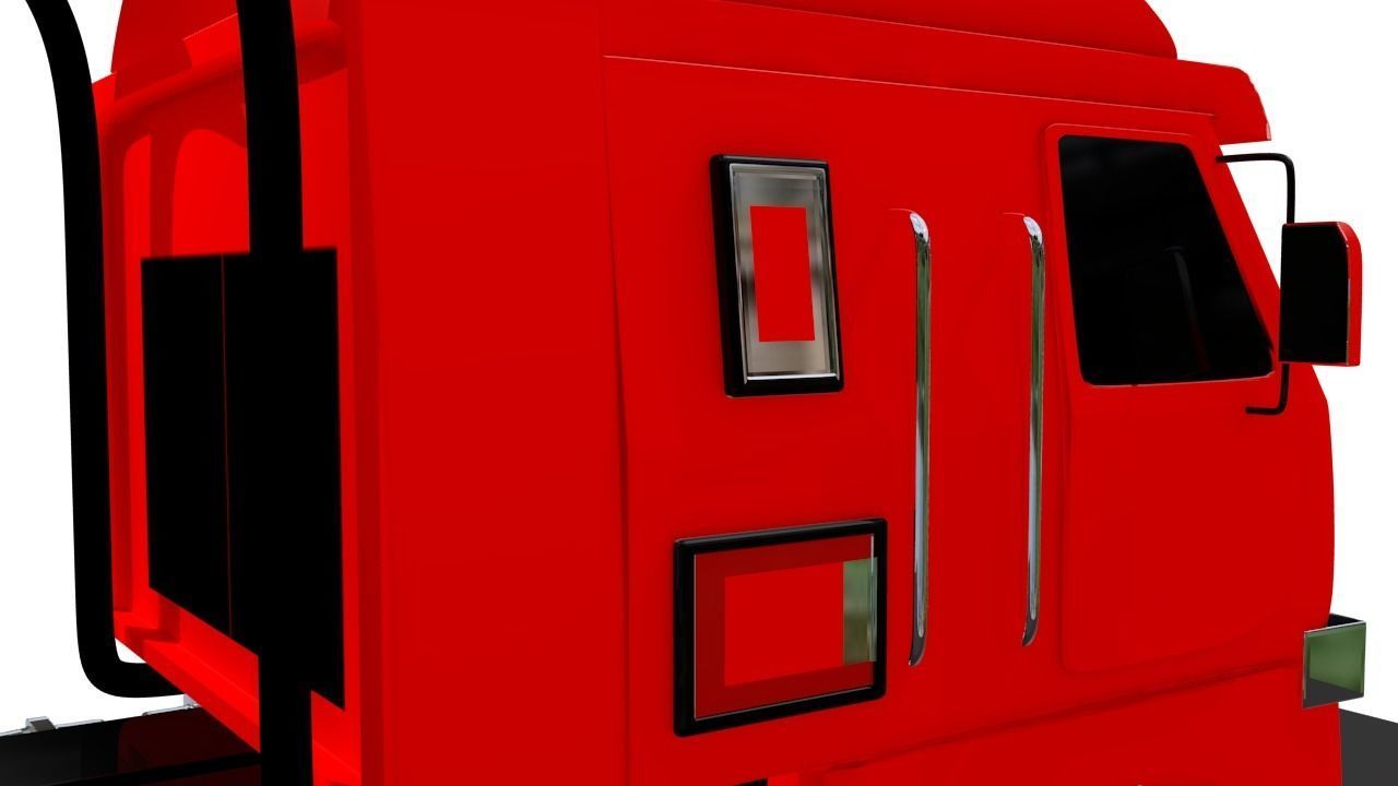 Heavy Truck Low Poly free VR / AR / low-poly 3D model | CGTrader