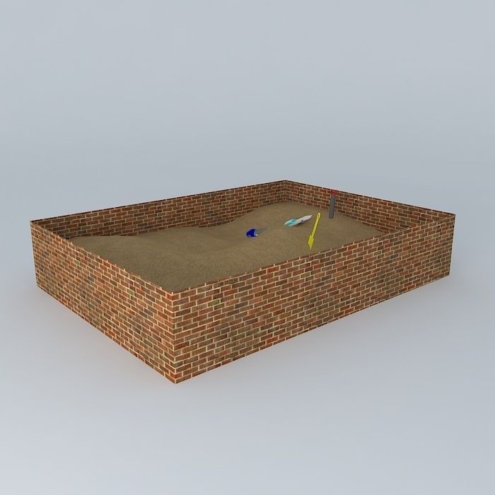Sandbox free 3D model | CGTrader