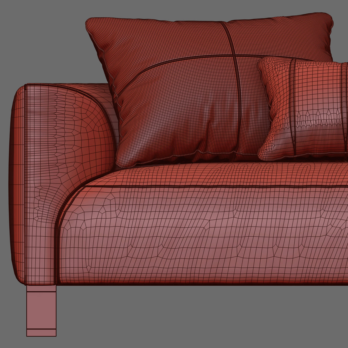 Sofas set 4 3D model | CGTrader