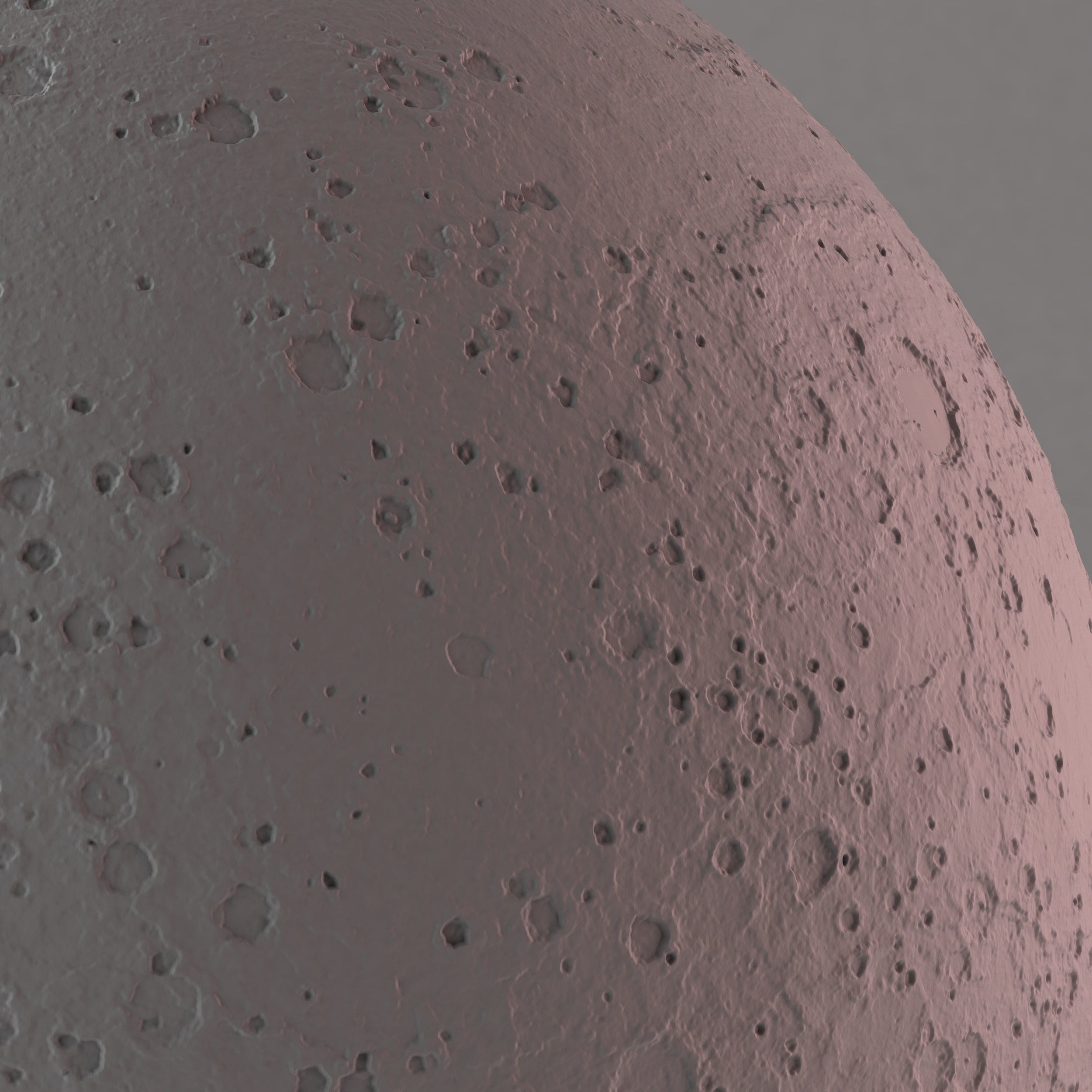 Photorealistic Mercury 23k free VR / AR / low-poly 3D model | CGTrader