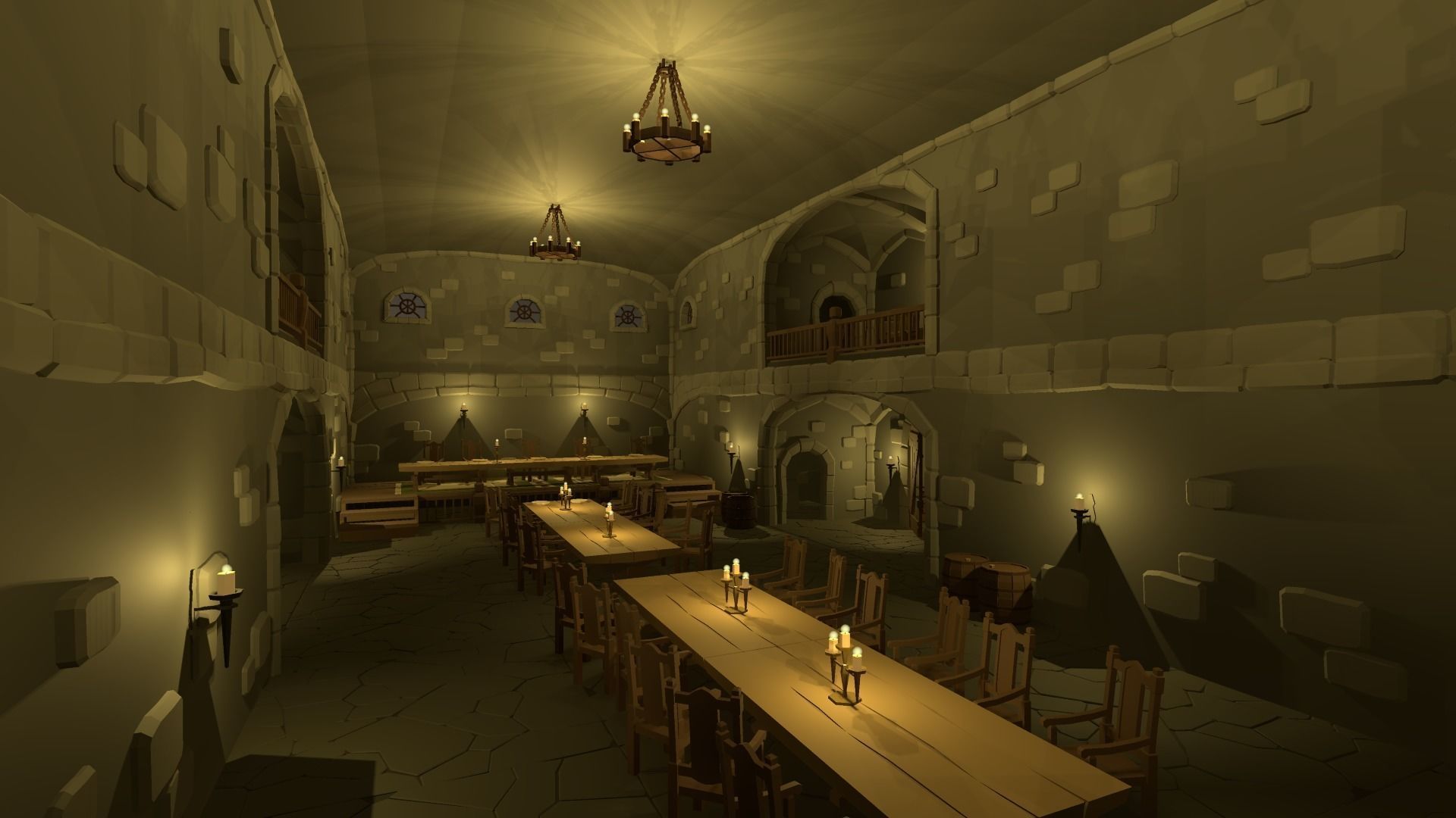 Ultimate Low Poly Dungeon free VR / AR / low-poly 3D model | CGTrader