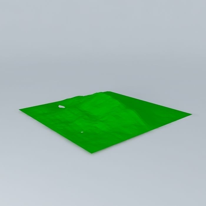 Ground field free 3D model | CGTrader