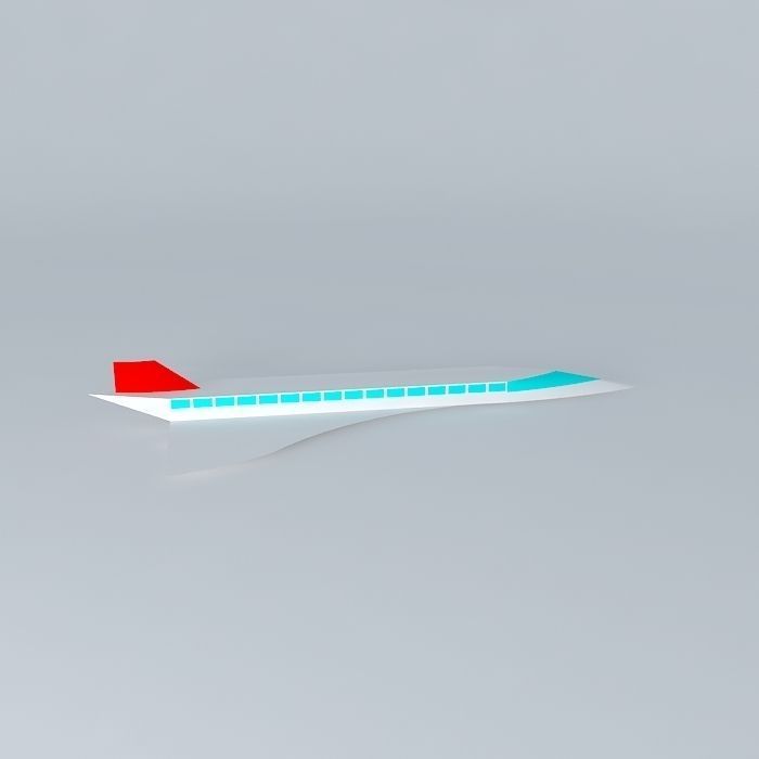 Concorde free 3D model | CGTrader