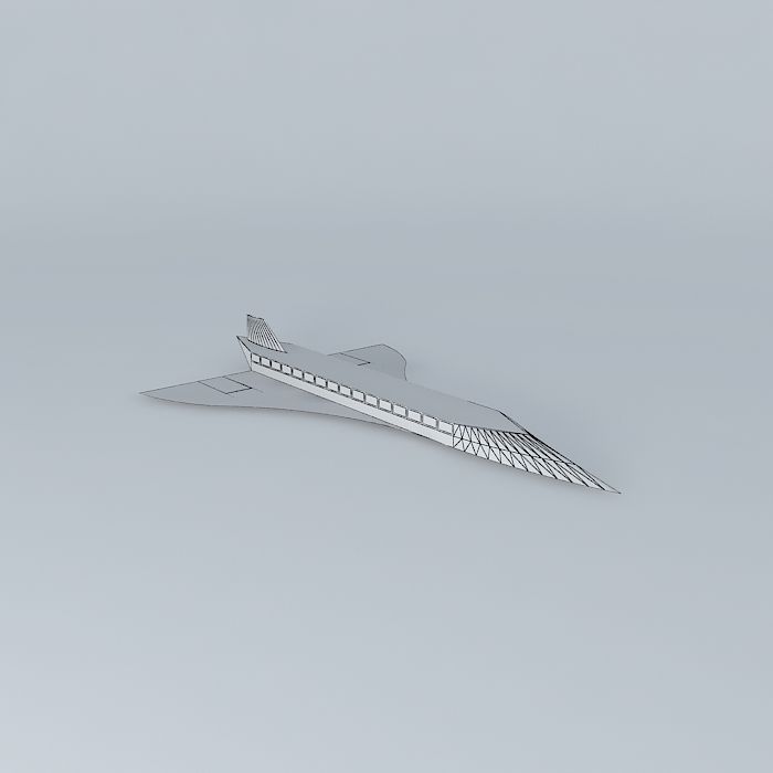 Concorde free 3D model | CGTrader