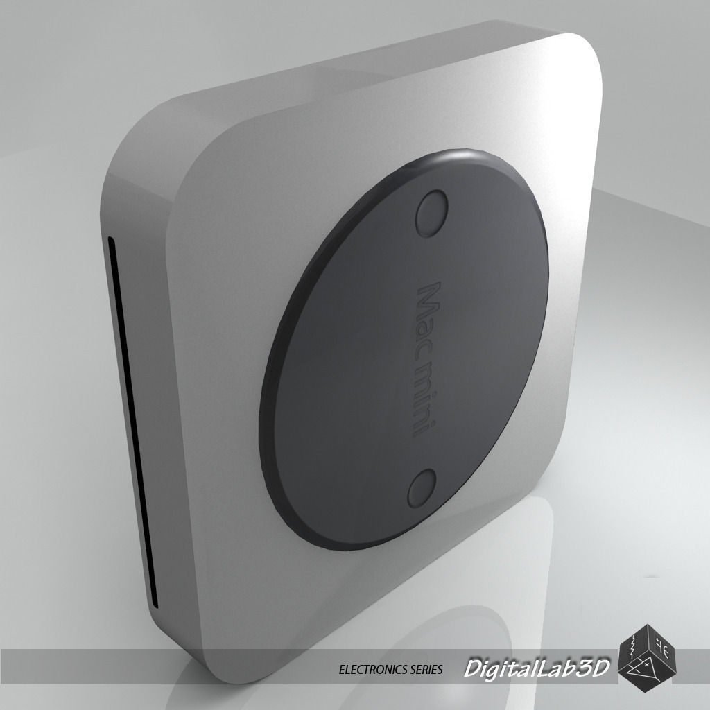 Mini Computer 3D Model .max .obj .3ds .fbx .c4d .lwo .lw .lws ...