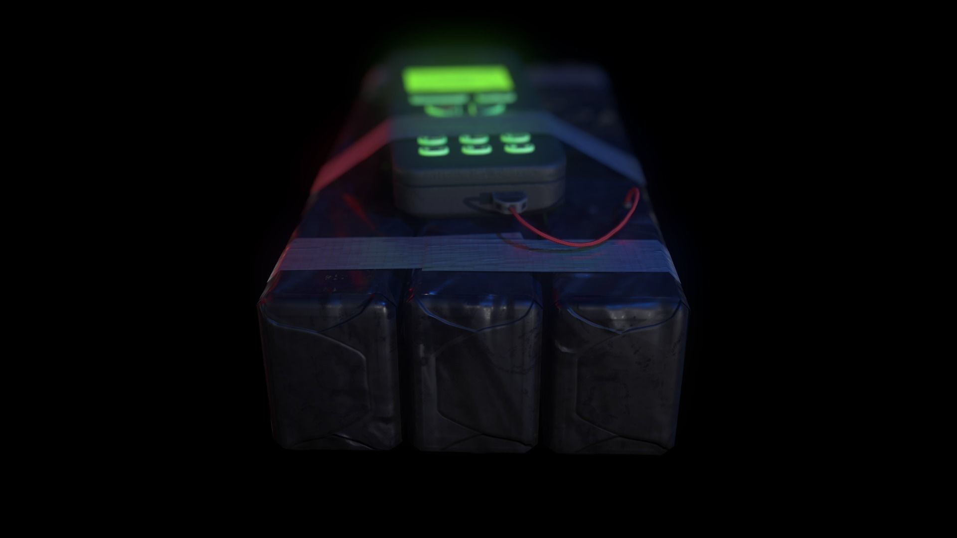 3D model C4 Bomb - PBR game ready VR / AR / low-poly | CGTrader