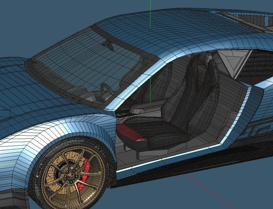 Ares design pantera 3D model | CGTrader