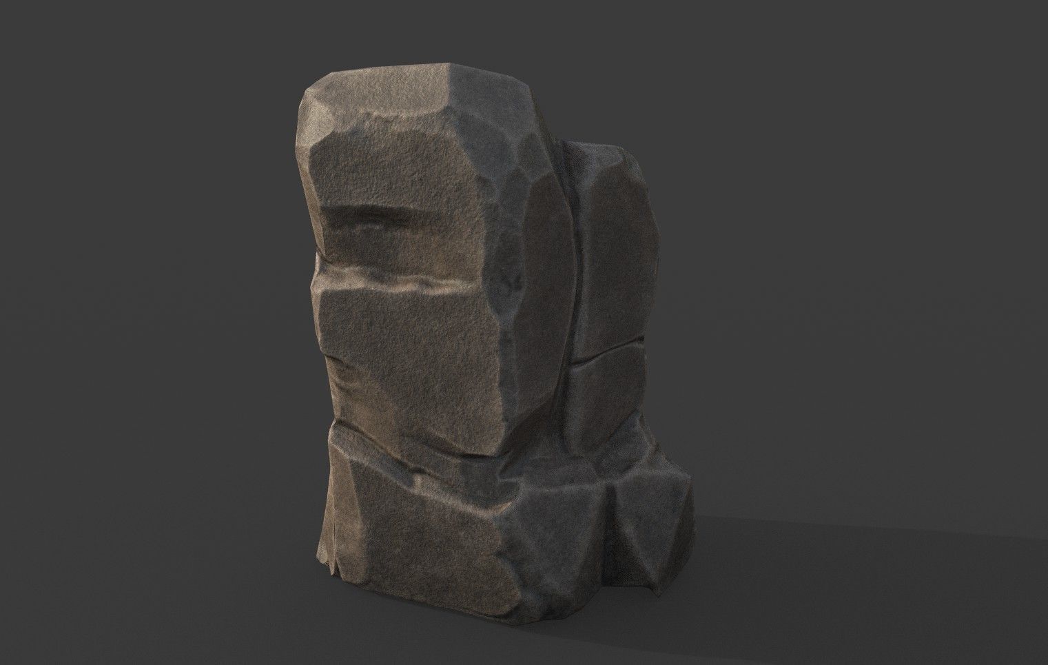 3D model Cliff Rock Game Ready Prop VR / AR / low-poly | CGTrader