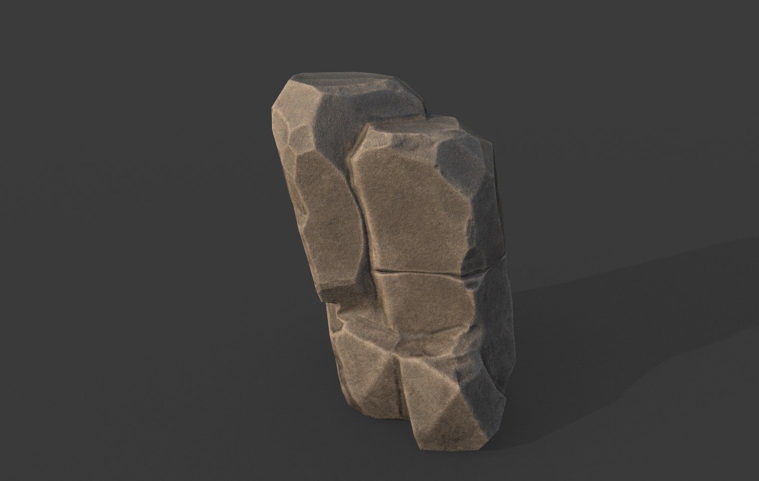 3D model Cliff Rock Game Ready Prop VR / AR / low-poly | CGTrader