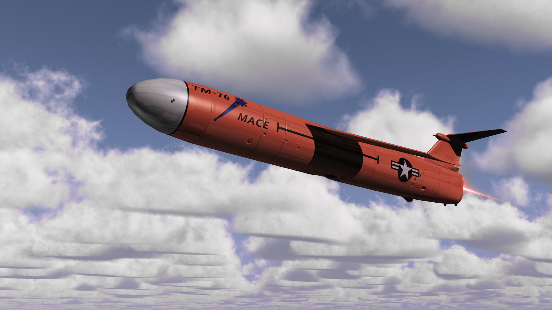 TM76 Mace Misslile 3D model | CGTrader