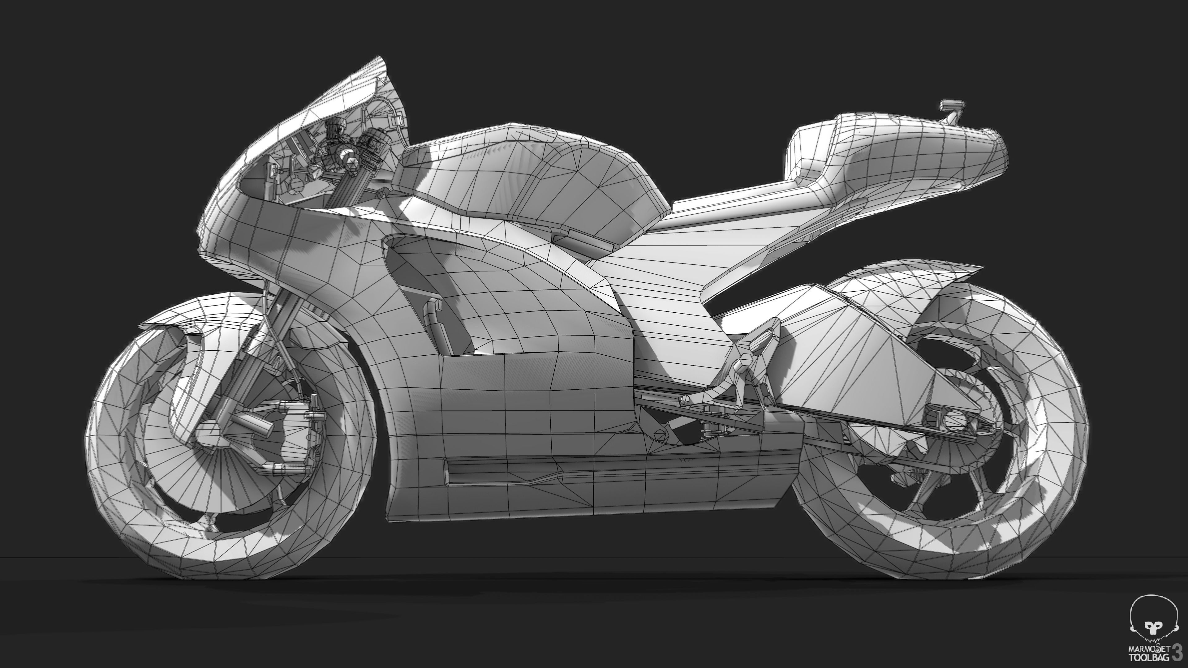 3D model Bike Racing Ducati VR / AR / low-poly | CGTrader