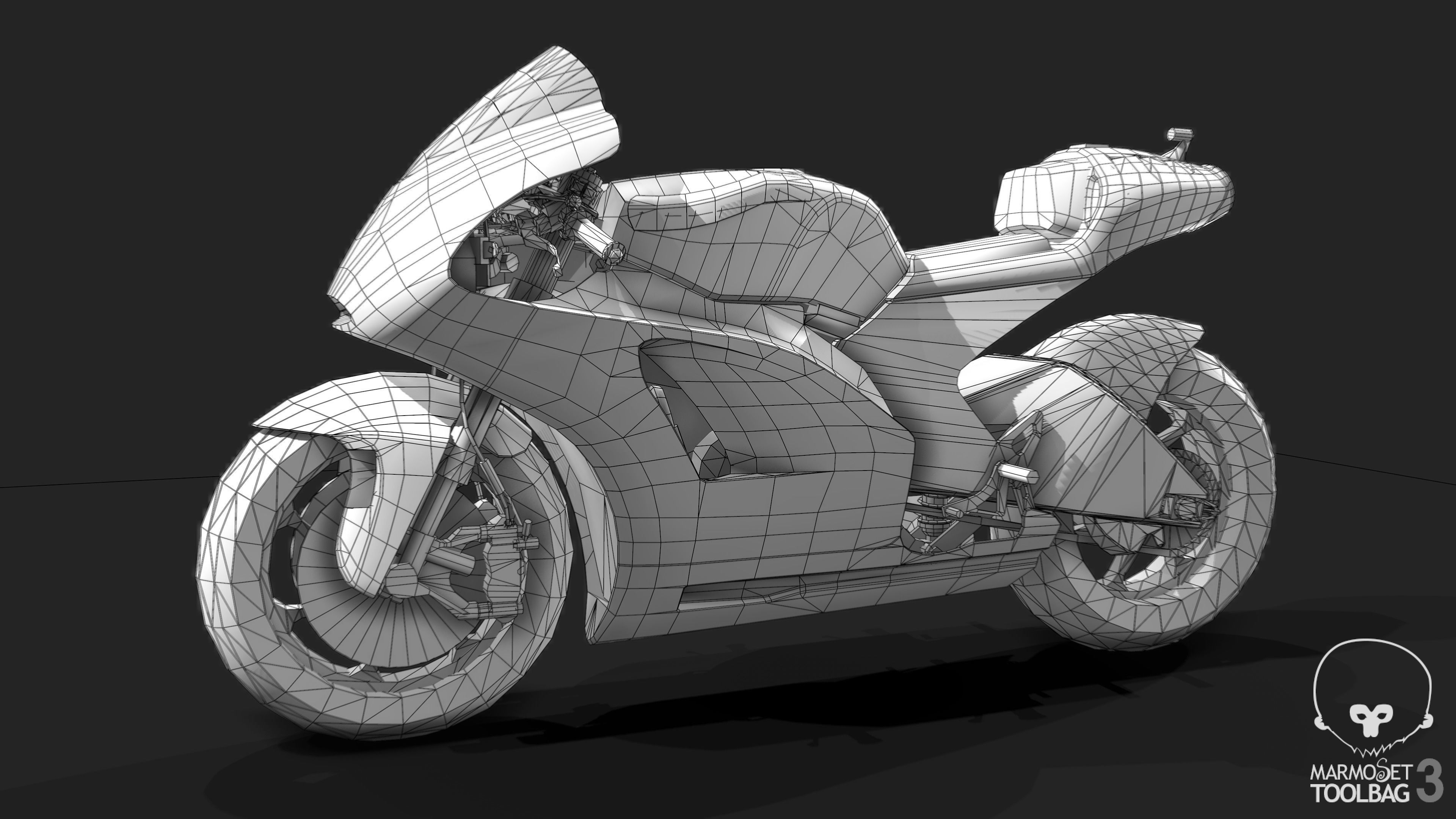 3D model Bike Racing Ducati VR / AR / low-poly | CGTrader