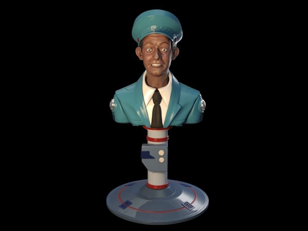 Total Recall Johnny Cab 3D model 3D printable | CGTrader