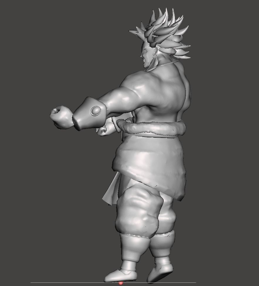 DRAGON BALL CHARACTER BROLY 3D model 3D printable | CGTrader