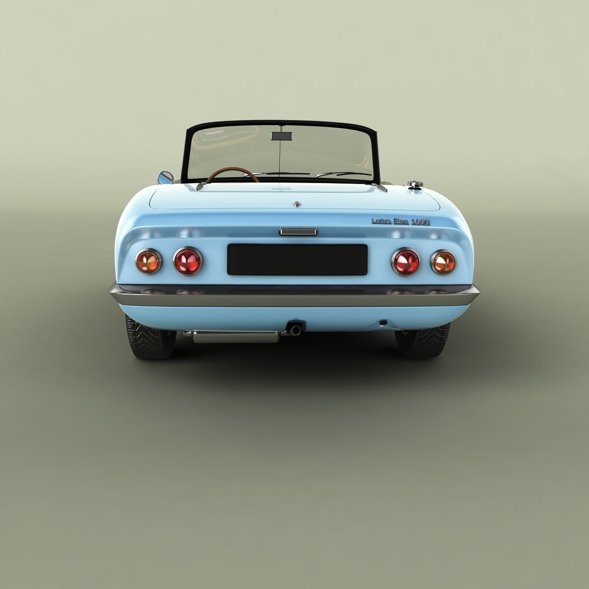 Lotus Elan S1 3D model | CGTrader